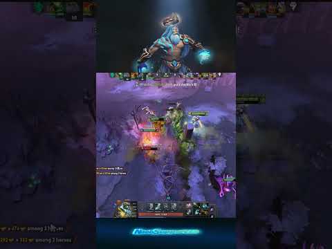 kiyotaka Zeus vs Falcons ESL One Kuala Lumpur 2023 #dota2#shorts
