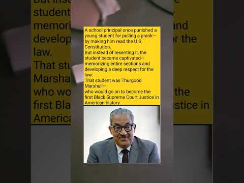 The Prank That Created a Supreme Court Justice - Thurgood Marshall's Origin Story
