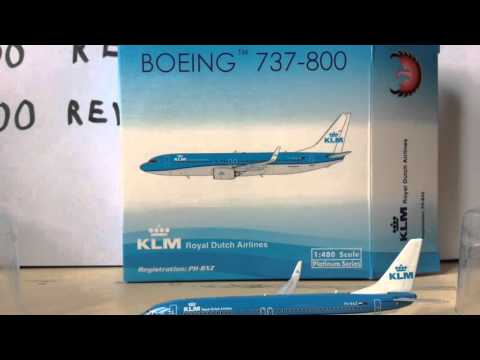 Boeing-737-800 KLM 1:400 Phoenix