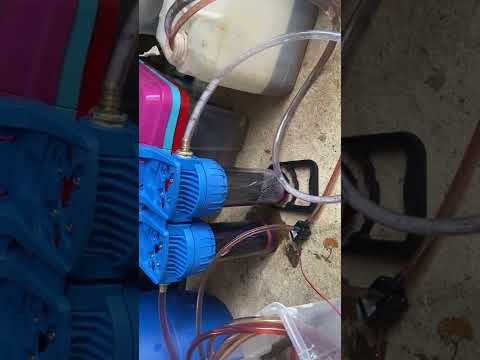Red diesel color bleaching using decolorizing activated charcoal | #Shorts