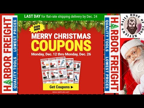 Harbor Freight Christmas Coupons December 2022