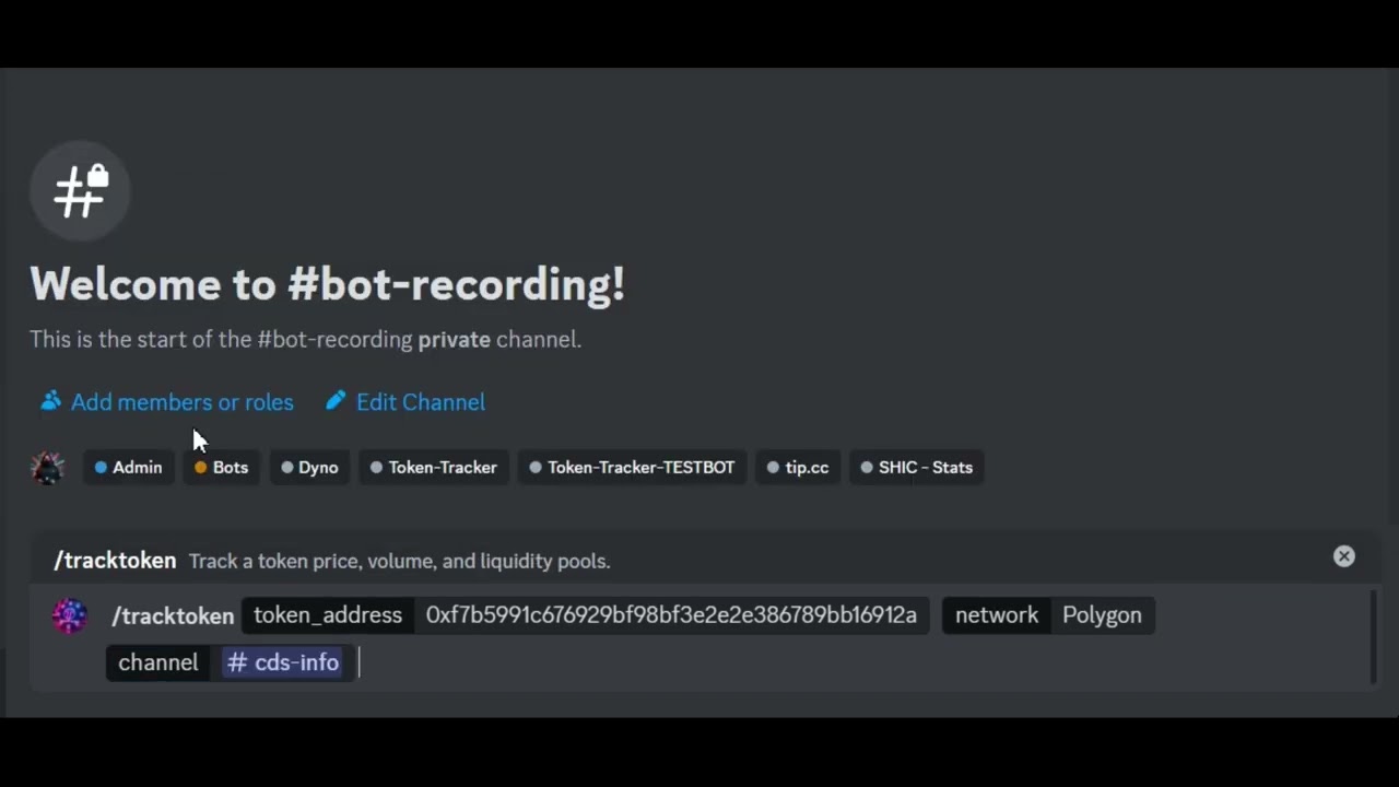 Token Tracker   How to get started