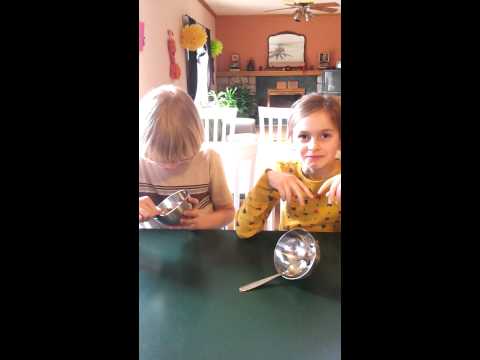 Czernina Polish duck soup and kids