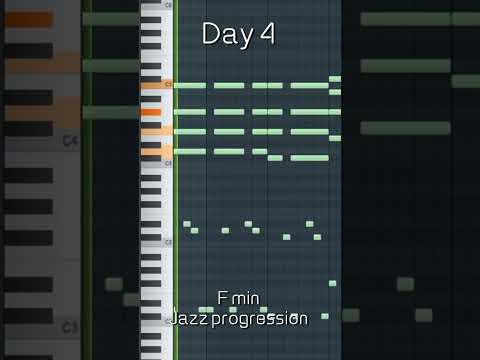 Chord Progressions Daily | Day 4 : F minor Jazz 175 BPM