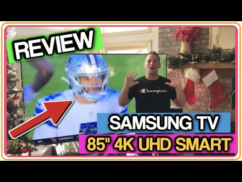 SAMSUNG 85 Inch Class Crystal UHD 4K UHD HDR Smart TV REVIEW