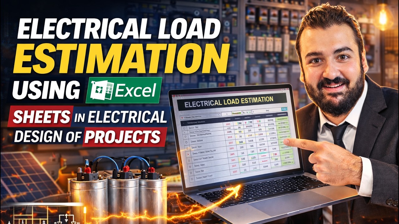 Electrical Load Estimation Using Excel Sheets In Electrical Design Of Projects