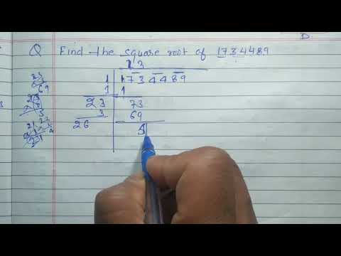 Find the square root of 1734489 | Write the square root of 1734489