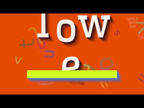 How to say "lowe"! (High Quality Voices)