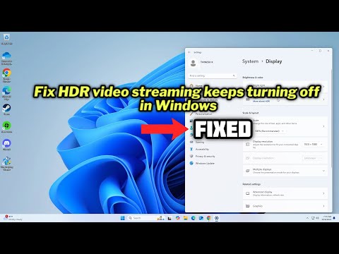 (FIXED) HDR video streaming keeps turning off in Windows 10/11