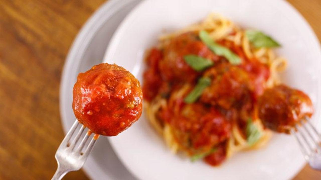 Spicy Meatballs and Spaghetti