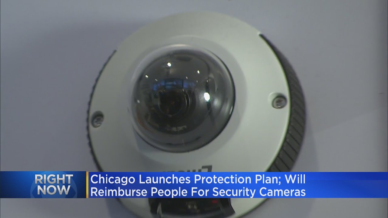 City of Chicago begins offering rebates for security cameras, other devices purchased to protect pro