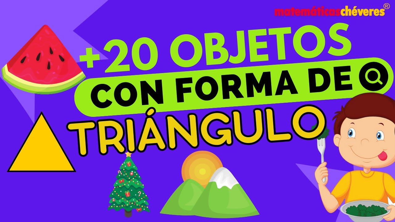 Objetos Con FORMA DE TRIÁNGULO I Ejemplos de Objetos CON FORMA DE TRIÁNGULO