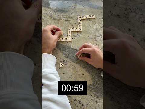 #1 Bananagrams Player Globally! No one is faster 😅 #speed #fast #words