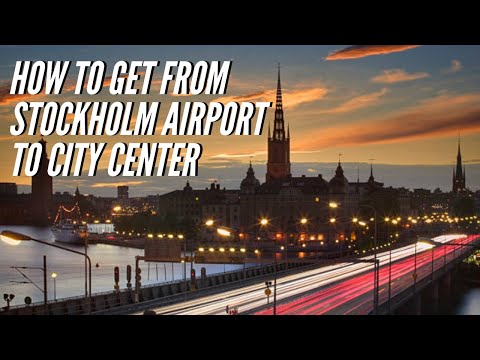 How to get from Stockholm's Airport to City Center