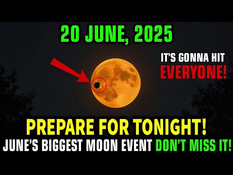 This MUST Reach You BEFORE Tomorrow! June 20, 2025 A Life-Changing MOON Event You Don’t Want to Miss