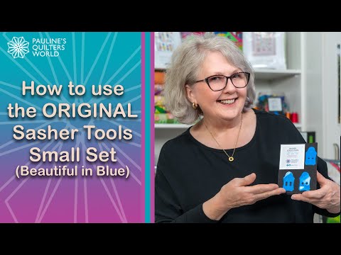 PQW How To Use The ORIGINAL Blue Small Sasher Set