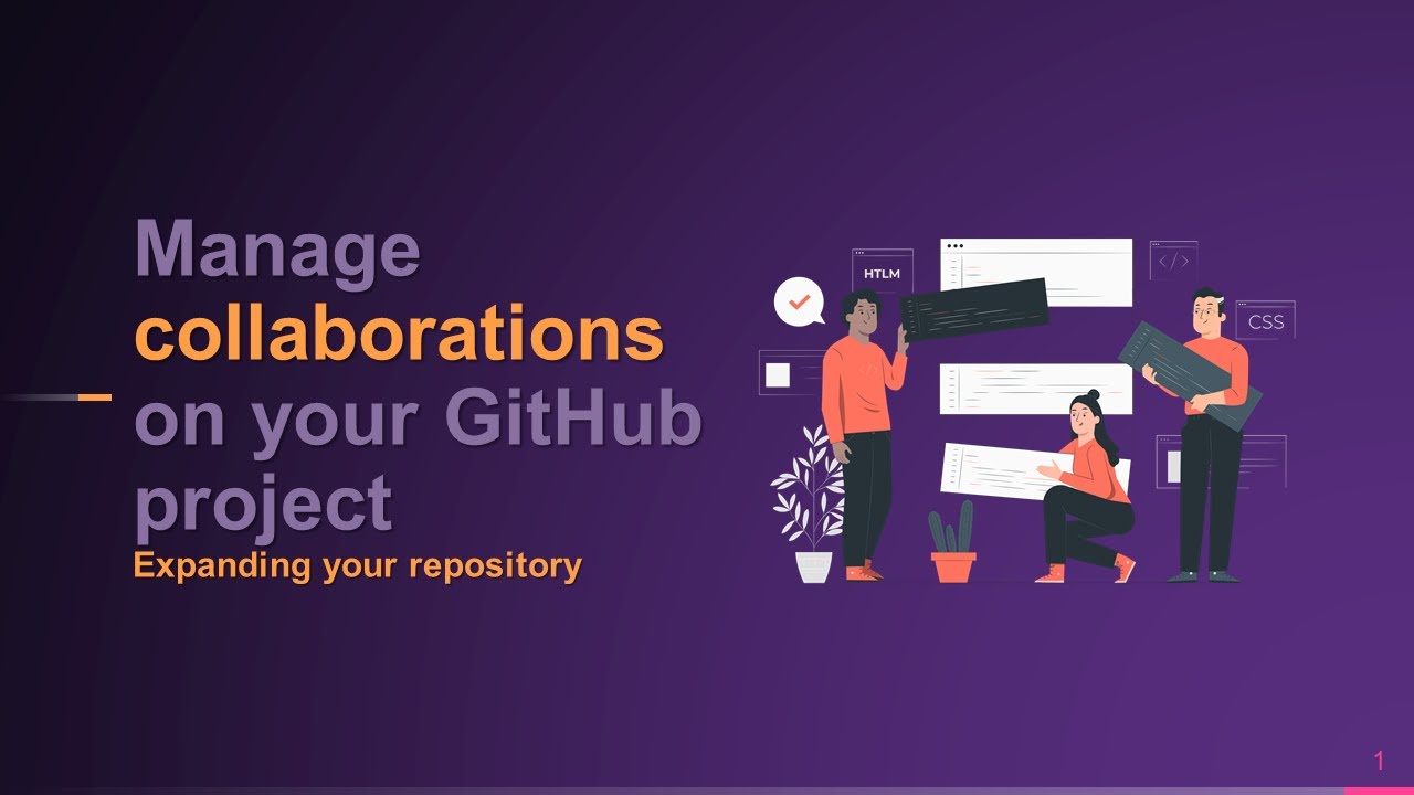 GITHUB | Manage collaborations on your GitHub project