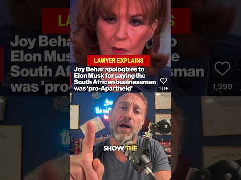 LAWYER EXPLAINS WHY JOY AND THE VIEW SHOULD GET SUED??!!