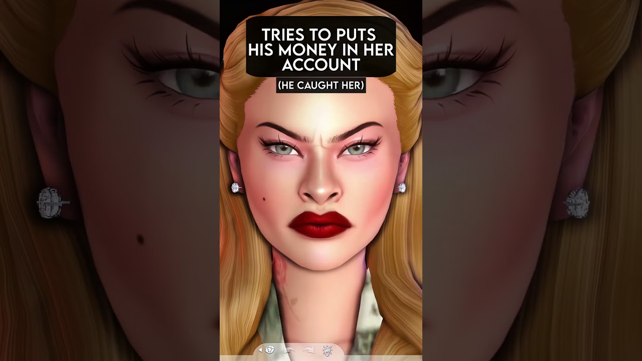 My Sim Through GOLD DIGGING... the end is CRAZY! 😳 #shorts | cr: @GabiaSims