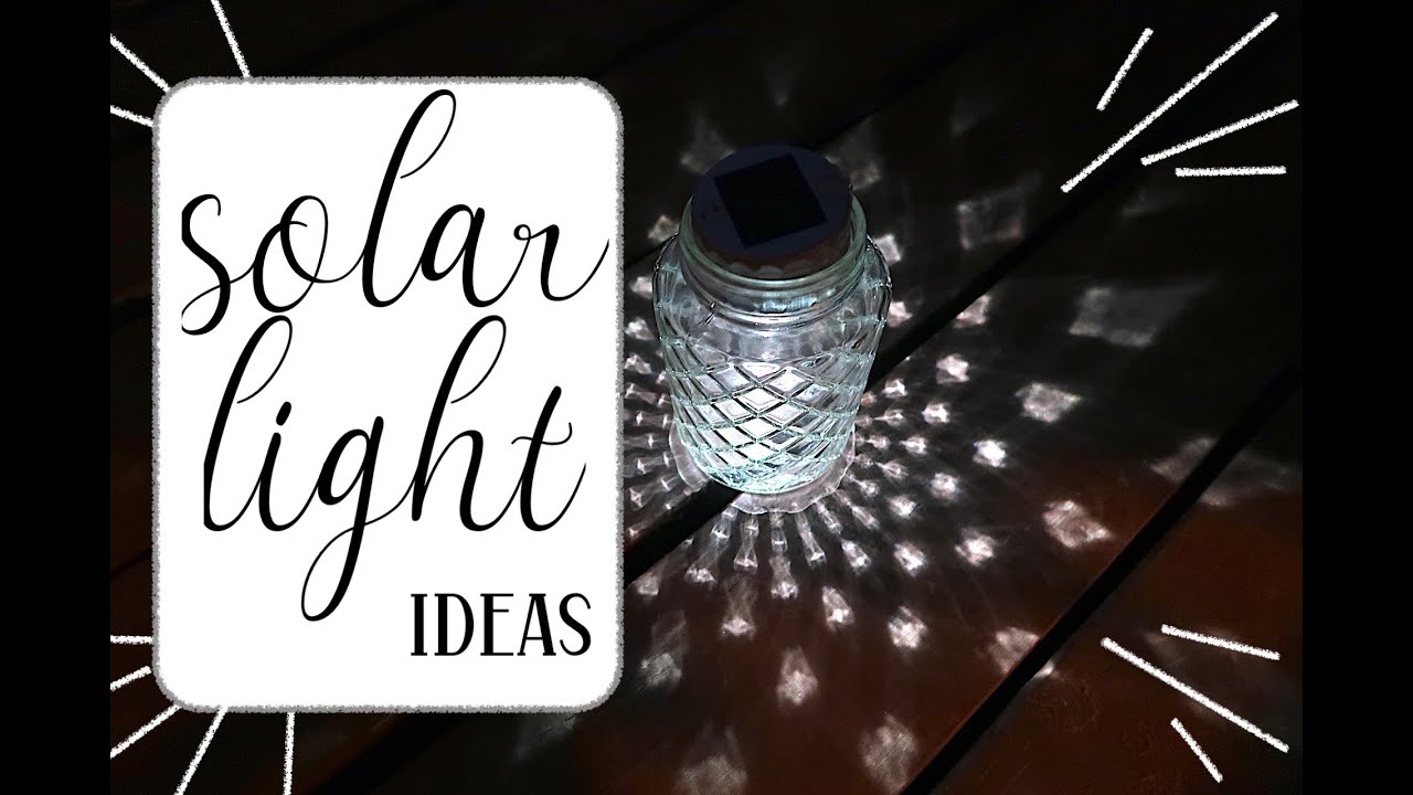 Solar Light Hacks Ideas | Lantern - Tabletop - Layered - Tall | Dollar Tree // Cluttered CorkBoard