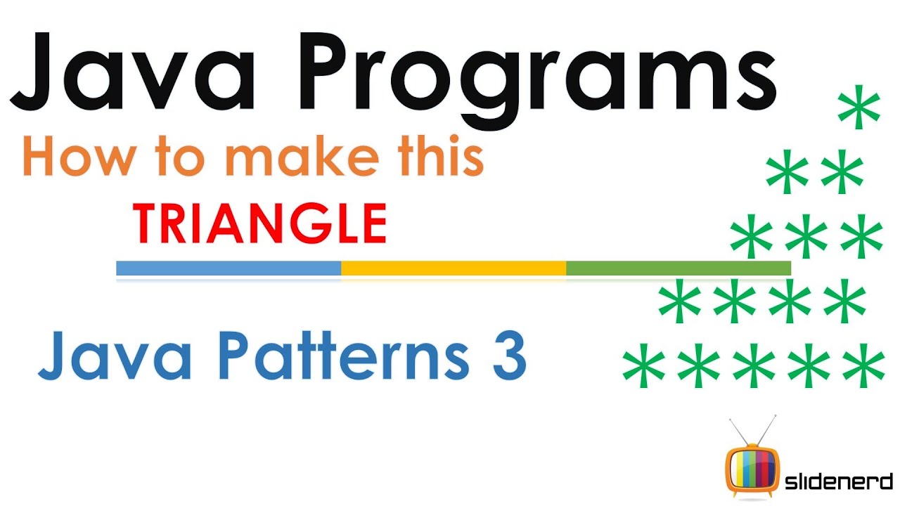 58 Java Patterns Triangle 2 Code |