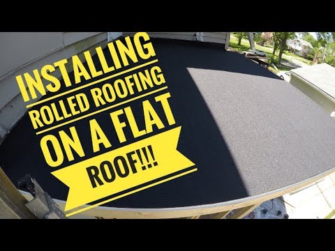 Mulehide SBS Rolled Roofing Installation | How To | MY DIY