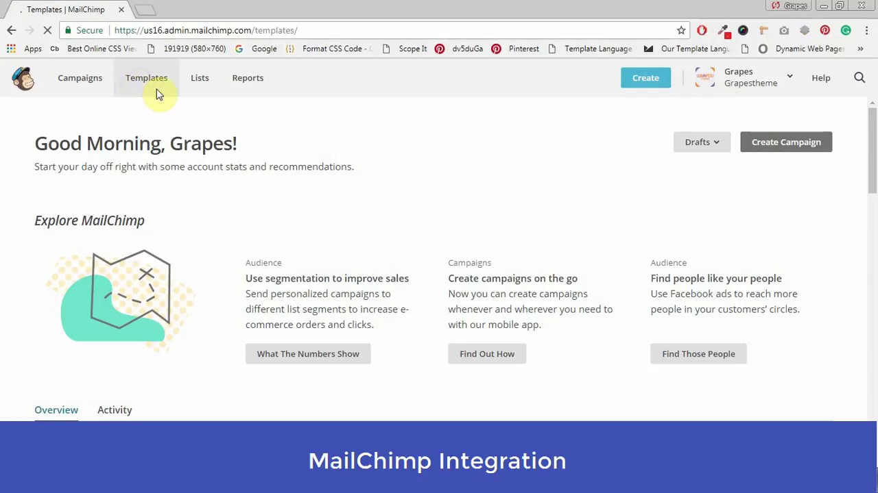 MailChimp Integration | Responsive Email Template