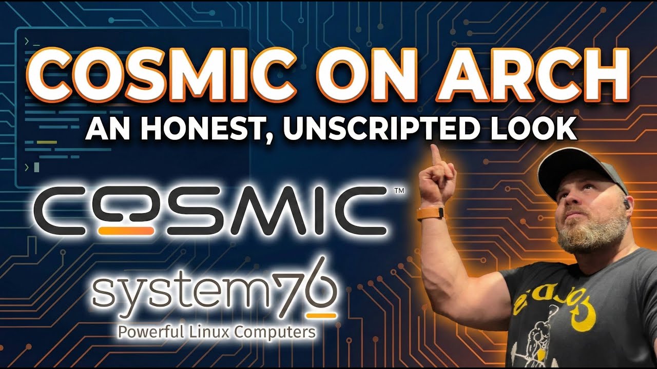 COSMIC on Arch: An Honest, Unscripted Look