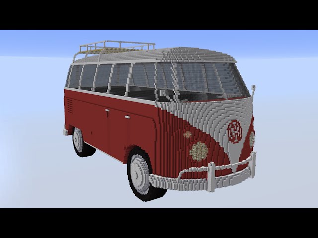 Volkswagen T1 Bus - VW T1 Van Minecraft Map