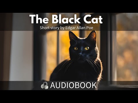 THE BLACK CAT by Edgar Allan Poe | Full Audiobook Summary in English
