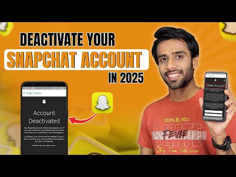 How to Deactivate Snapchat Account Temporarily in 2025 | Reactivate Snapchat Account | Full Guide