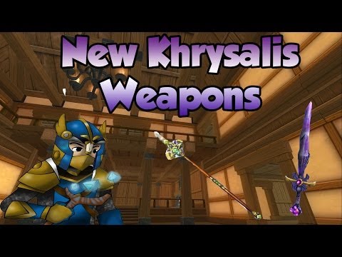 Wizard101: New Khrysalis Weapons!!!