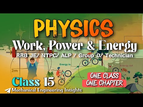| Physics- Work, Power & Energy | Railway Science 2025 🔥~ Class 15