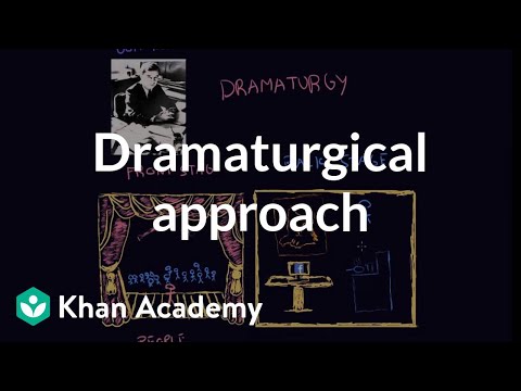 Dramaturgical approach | Individuals and Society | MCAT | Khan Academy
