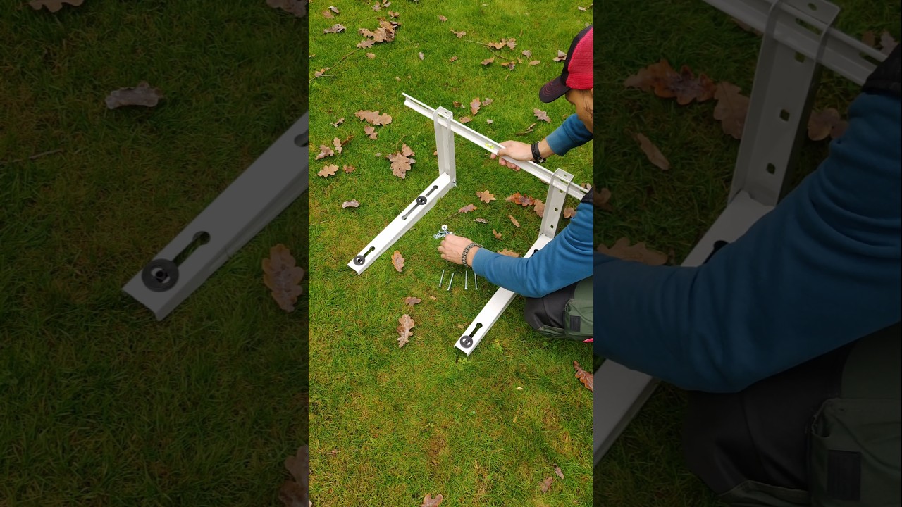 Unboxing & Assembling AC Bracket #AirConditioner #BracketAssembly #Unboxing #DIY #HVAC #ac #cooling