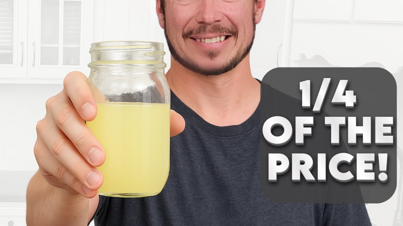 Homemade Electrolyte Drink that ACTUALLY Hydrates!
