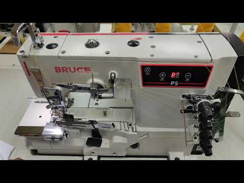Bruce Sewing Machine - Bruce P5 Computerized Flatbed Interlock Sewing ...