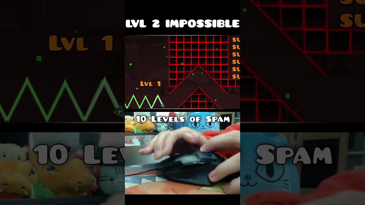 Geometry Dash IMPOSSIBLE WAVE CHALLENGE