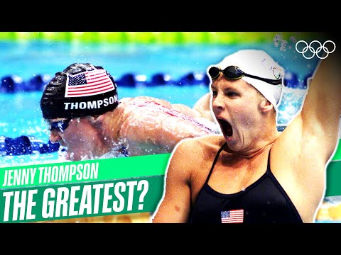 Is Jenny Thompson the Greatest Female US Swimmer of All-Time? 🇺🇸