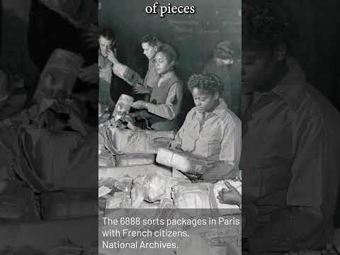 Six Triple Eight #armyhistory #army #6888 #wac #ww2 #womenshistorymonth #africanamerican