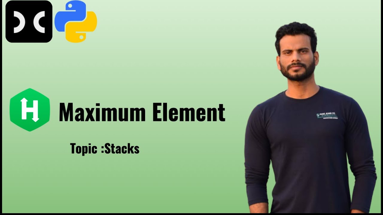 Maximum Element | HackerRank | Stacks | Data Structures