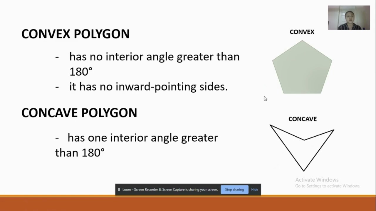 Geometric Designs - Polygons and types of Polygons
