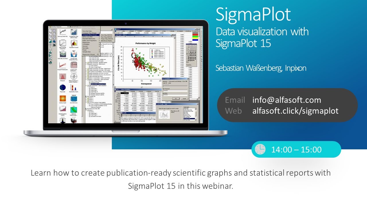 SigmaPlot - Data visualization and statistics with SigmaPlot