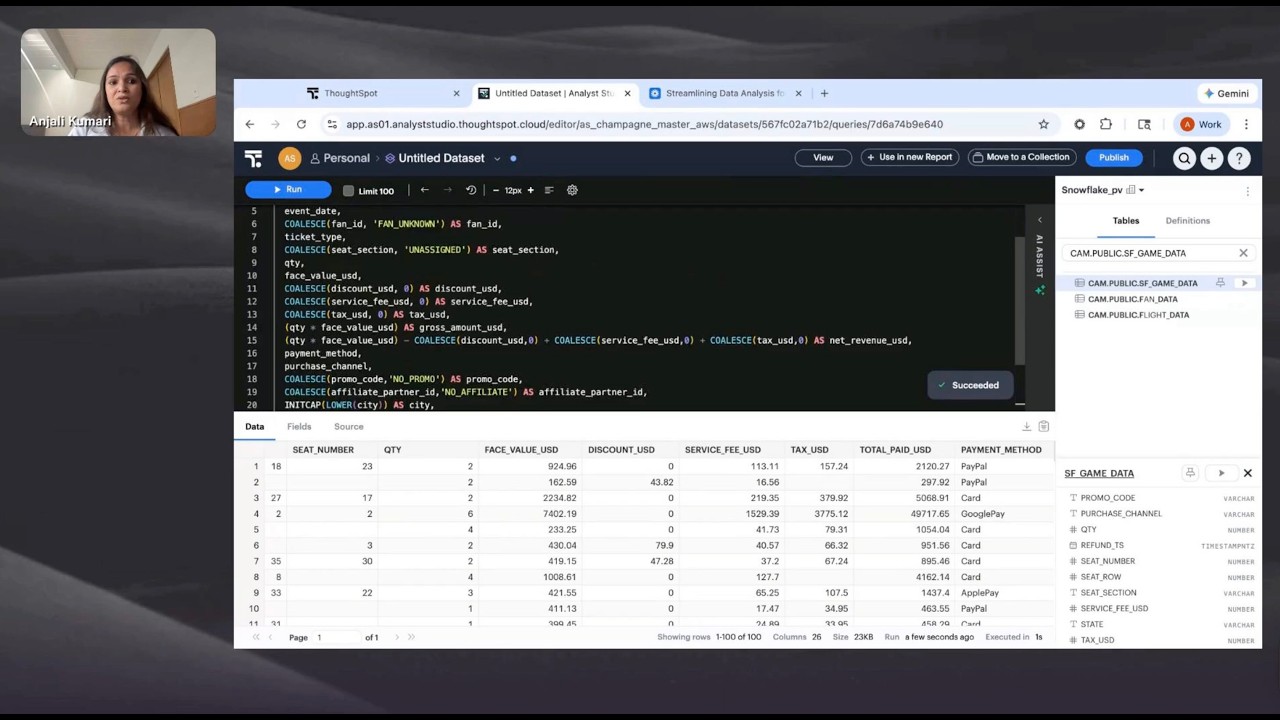 The Fastest Route to AI-Ready Data - Analyst Studio Demo