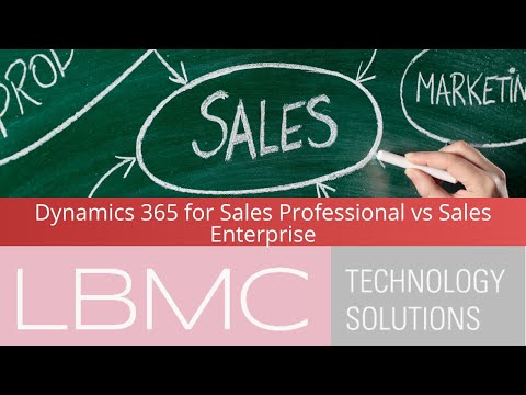 Dynamics 365 for Sales Professional vs Sales Enterprise