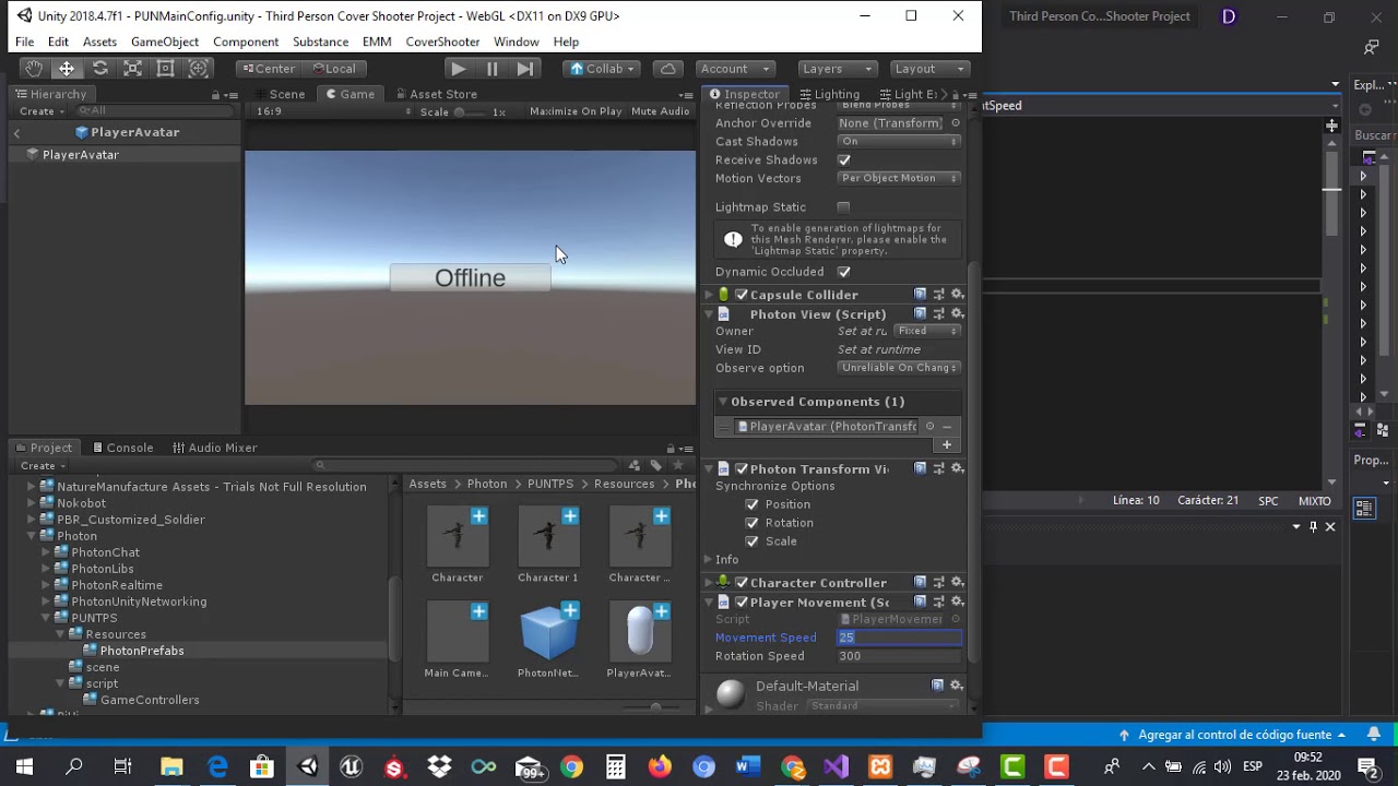 Unity 3D Third Person Cover Shooter Tutorial - How to create your multiplayer game