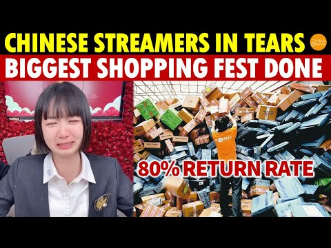Chinese Streamers in Tears: Biggest Online Shopping Fest Ends, 80% ...