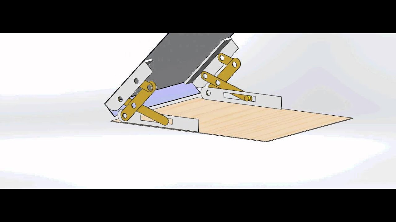 6-bar Watt's linkage with a slider
