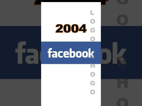 Facebook Logo Evolution #evolution #facebook #shortsviral