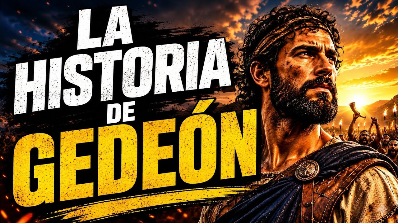 LA HISTORIA DE GEDEÓN: El Hombre que Derrotó un Ejército con Solo 300 Guerreros | Historia Bíblica 